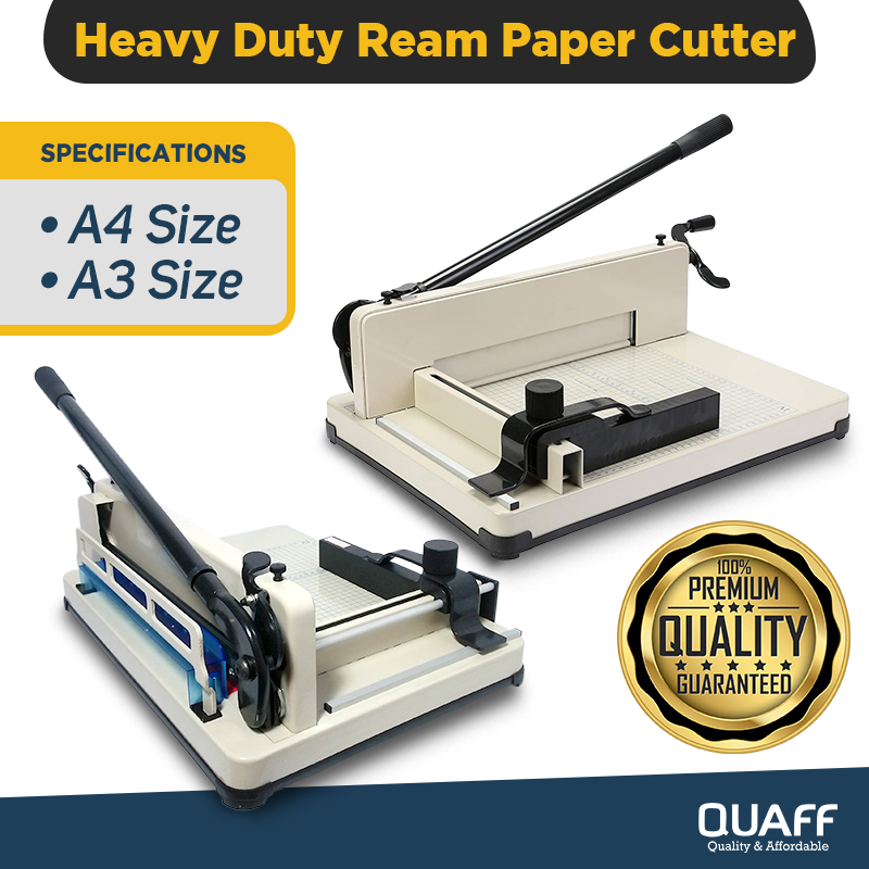Jual QUAFF Pemotong Kertas A3 Ream Cutter – Bodi Metal, Heavy Duty ...