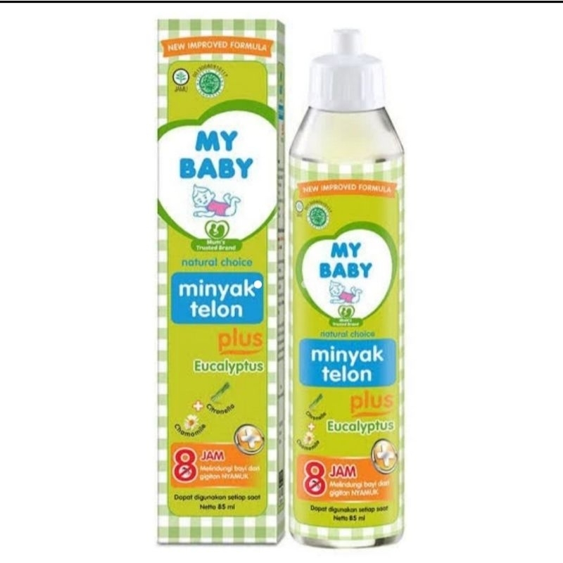 Jual My Baby Minyak Telon Plus 8 Jam Eucalyptus 150ml Exp. 2026 ...