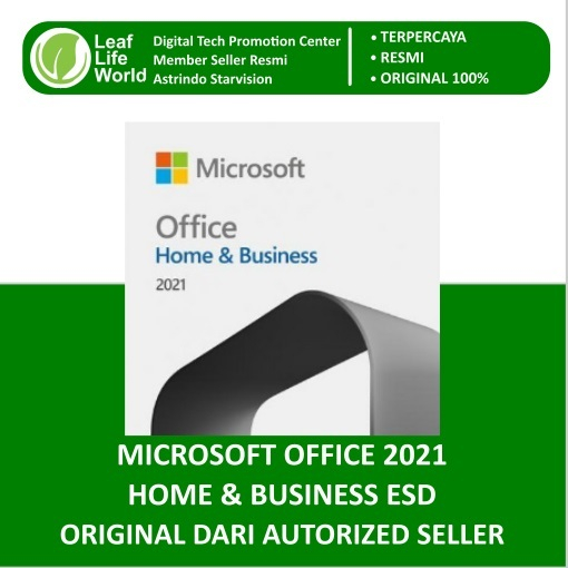 Jual MICROSOFT OFFICE 2021 HOME AND BUSINESS ESD ORIGINAL ASLI RESMI ...