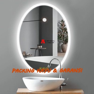 Jual Cermin Led Gantung Kamar Mandi Tempel Dinding Wastafel Aesthetic ...