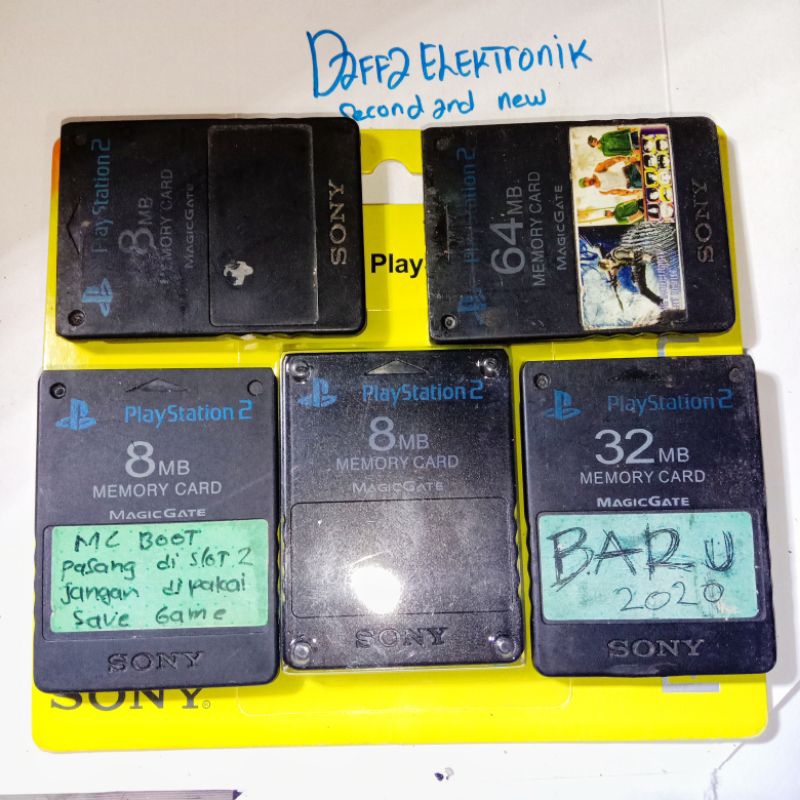 Jual memory card save game mcboot multi Fortuna ps2 fat dan slim semua seri / mcboot ps2 / MMC ...