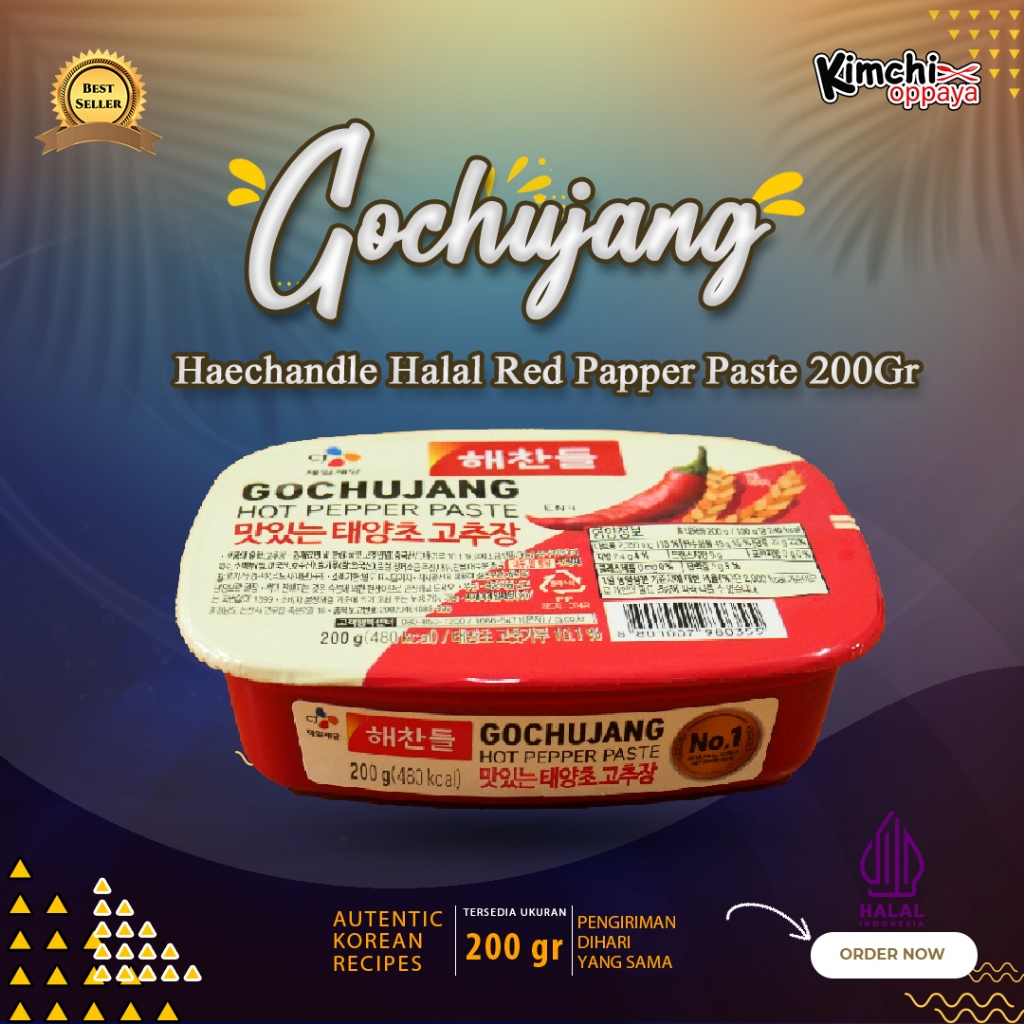 Jual Haechandle Gochujang Halal Saus Korean Red Pepper Paste 200Gr ...