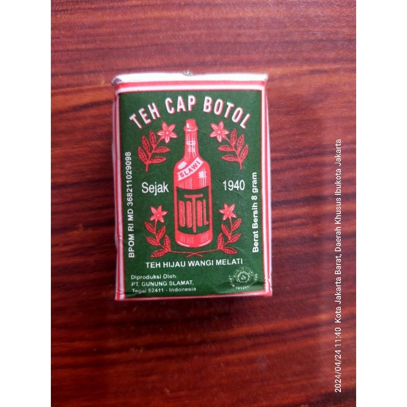 Jual TEH CAP BOTOL 8 gr( kecil) | Shopee Indonesia