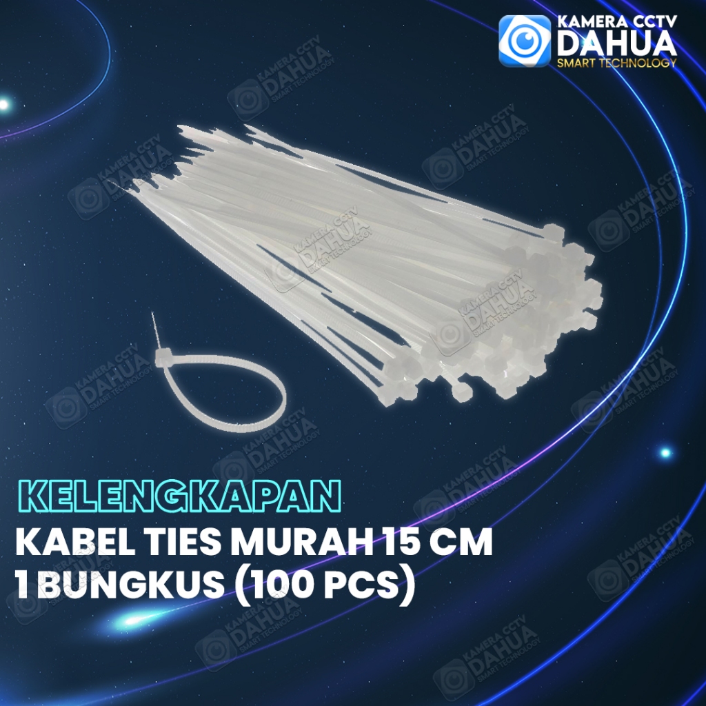 Jual KABEL TIES 15CM MURAH TALI TIS 150MM PUTIH ZIP NYLON CABLE TIE | Shopee Indonesia