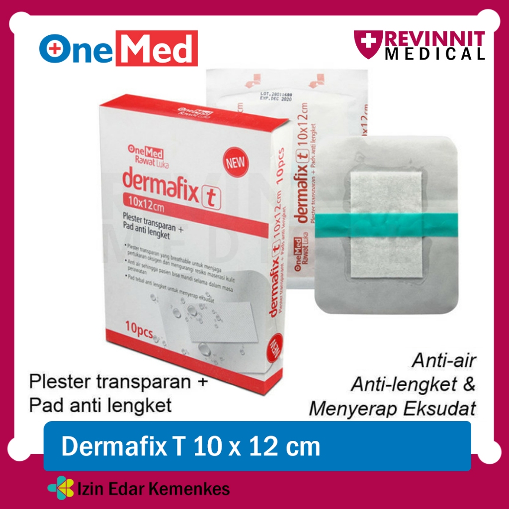 Jual ONEMED Dermafix T Plester I Plester Anti Air Onemed I Aqua Protect ...