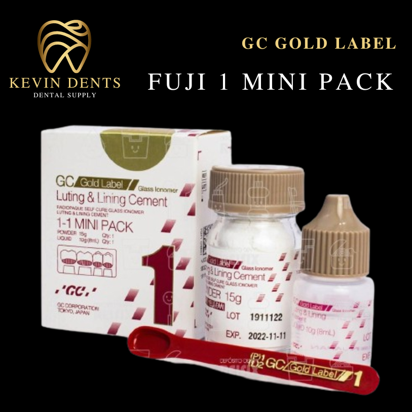 Jual GC Fuji 1 Mini Pack GIC / Dental Glass Ionomer, Fuji I Japan Gold ...