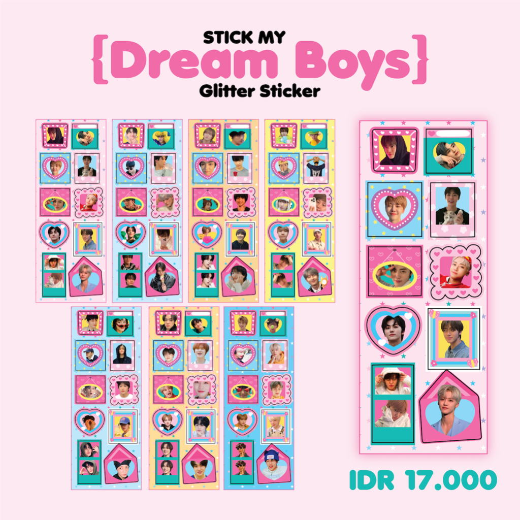 Jual DREAM BOYS - Stick my {NCT Dream} Photos Sticker Collection by ...