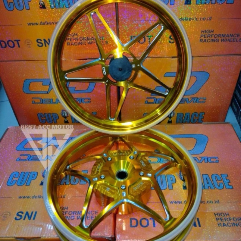 Jual VELG BINTANG X1 DELKEVIC VARIO125 / VARIO150 NEW CNC 185x215 RING ...