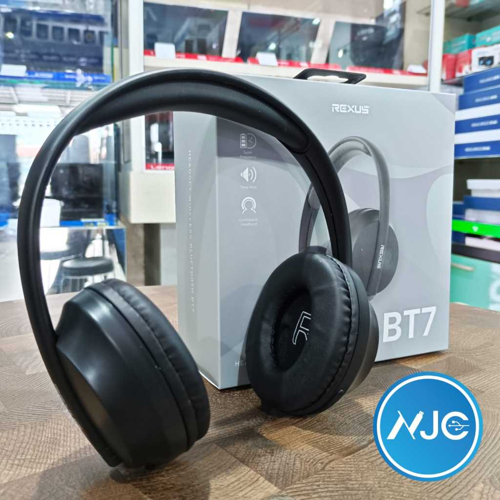 Jual HEADSET BLUETOOTH REXUS BT-7 / BT7 | Shopee Indonesia