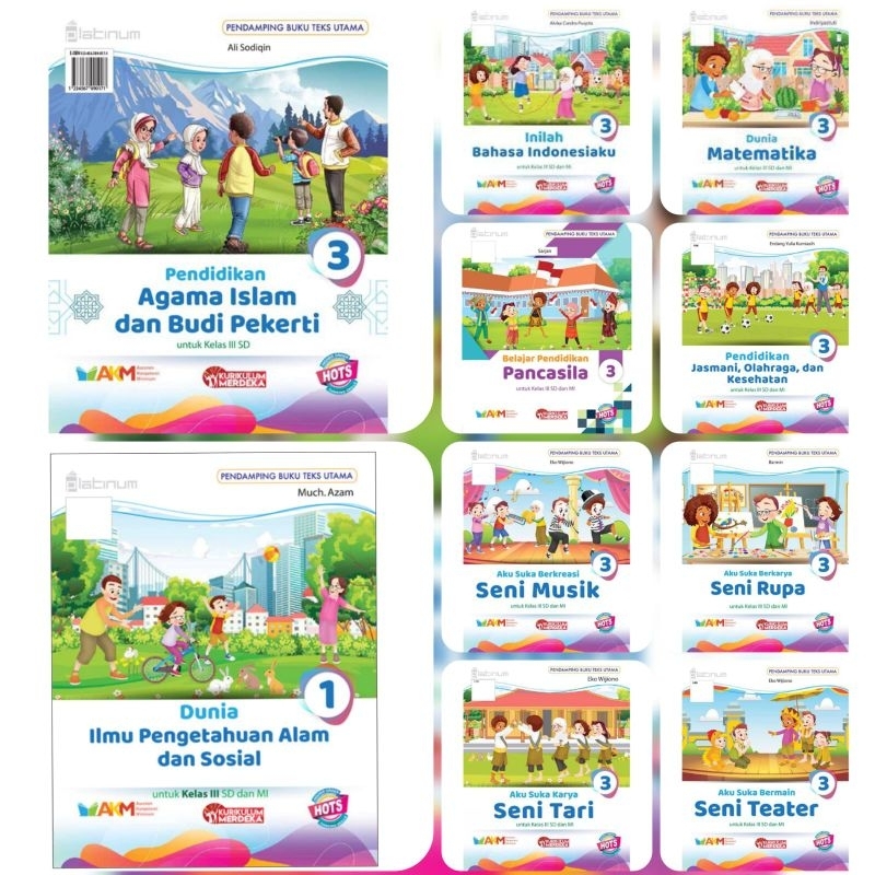 Jual Buku Pelajaran Kurikulum Merdeka Kelas 3 SD Platinum | Shopee Indonesia