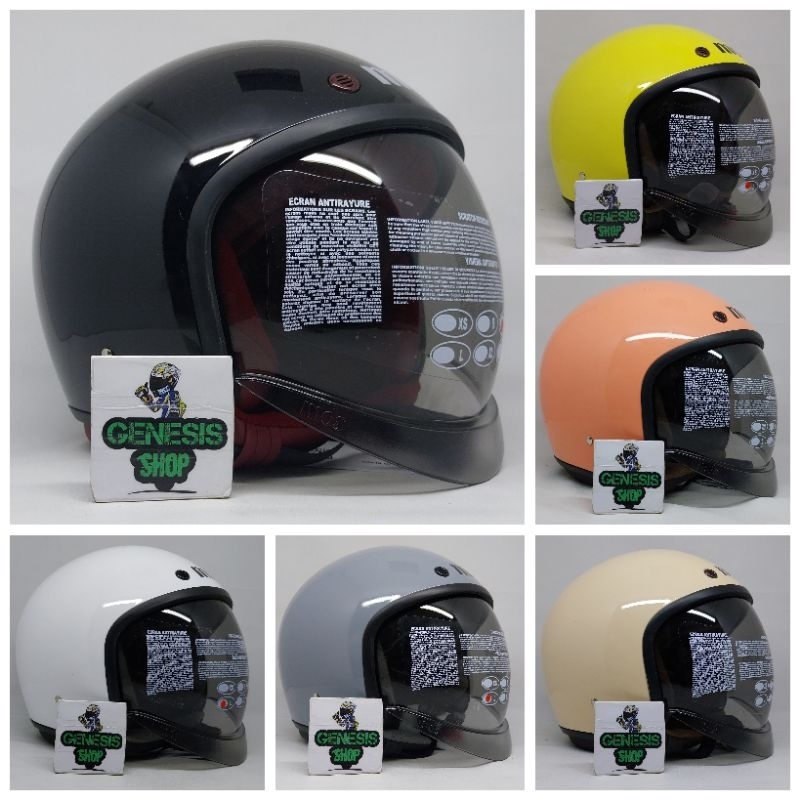 Jual Helm MDS MAGNUM RETRO Helm bogo MDS RETRO helm mds murah | Shopee ...
