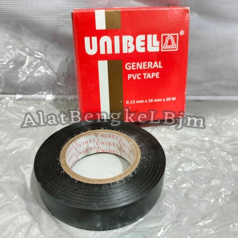 Jual ISOLASI "UNIBELL" HITAM 1"X20 METER ||ISOLASI LISTRIK "UNIBELL ...