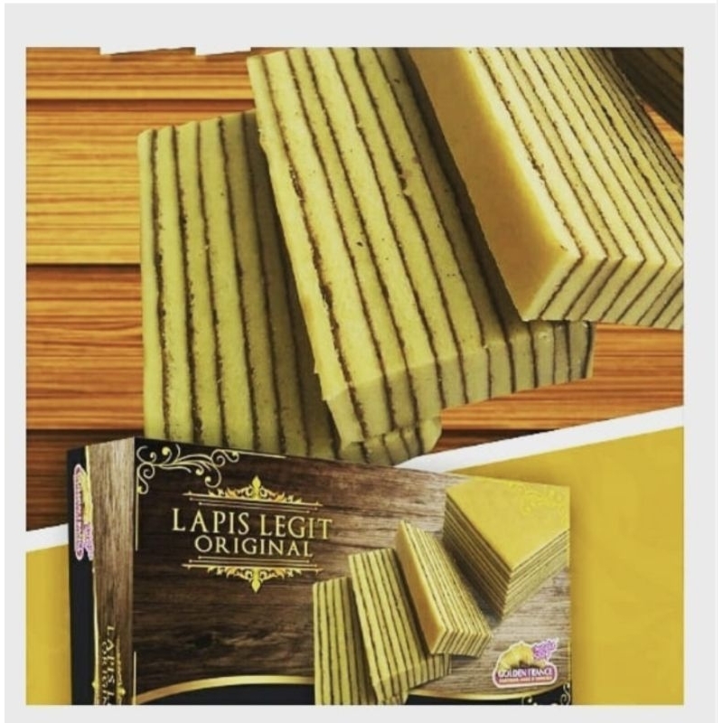 Jual Lapis Legit Premium Golden France (570gram) | Shopee Indonesia