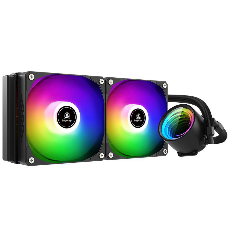 Jual SEGOTEP FROZEN 240 ARGB BLACK 240MM LIQUID AIO WATER CPU COOLER ...