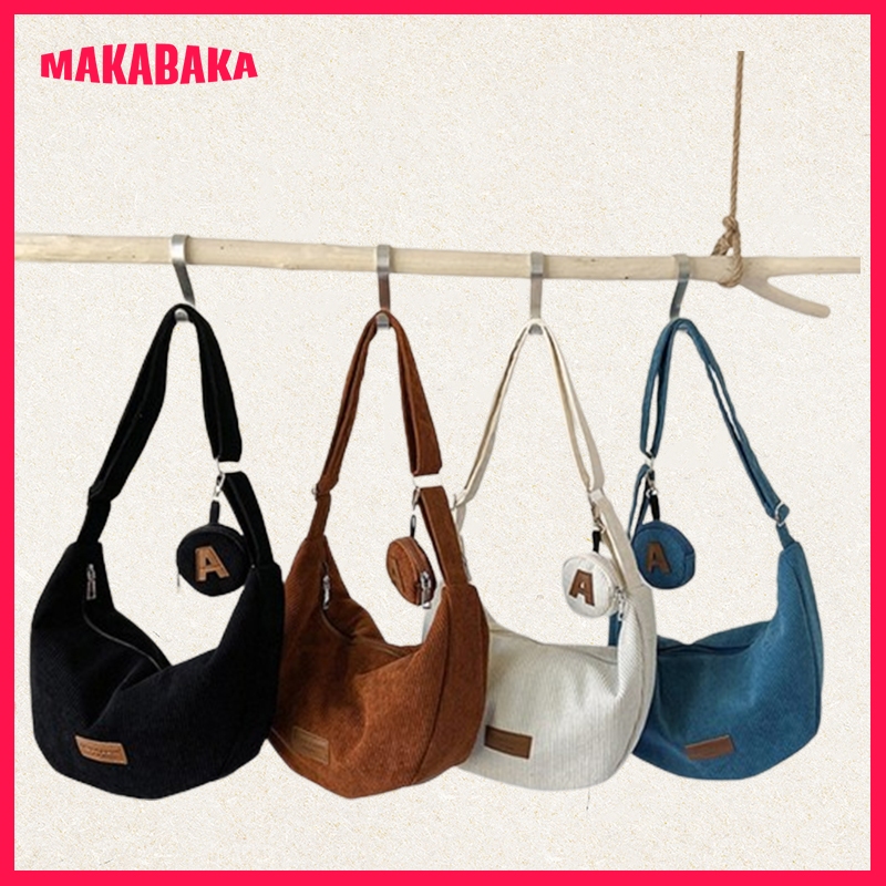 Jual Tas Dumpling Bag Tas Pangsit Baru Bahan Corduroy Wanita Tas ...