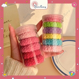 Jual Set Kuncir Rambut Mix Fashion Lucu Gaya Korea Jepang Rainbow ...
