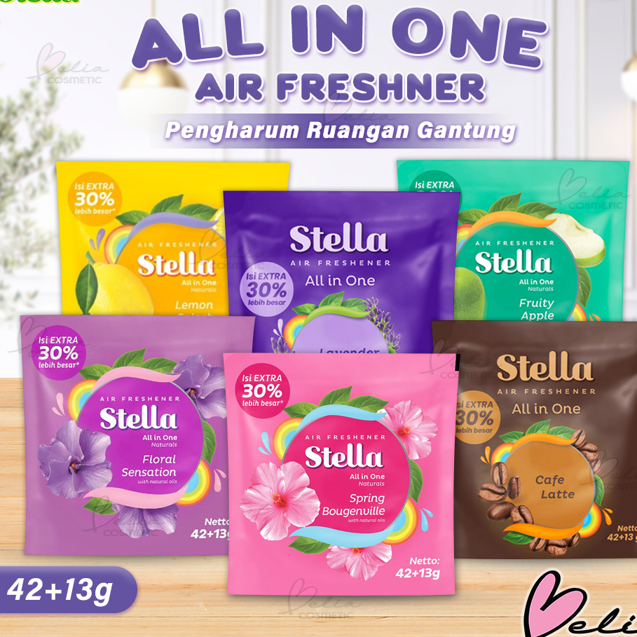 Jual Stella All in One 42+13gr Air Freshner Pengarum Ruangan Gantung ...