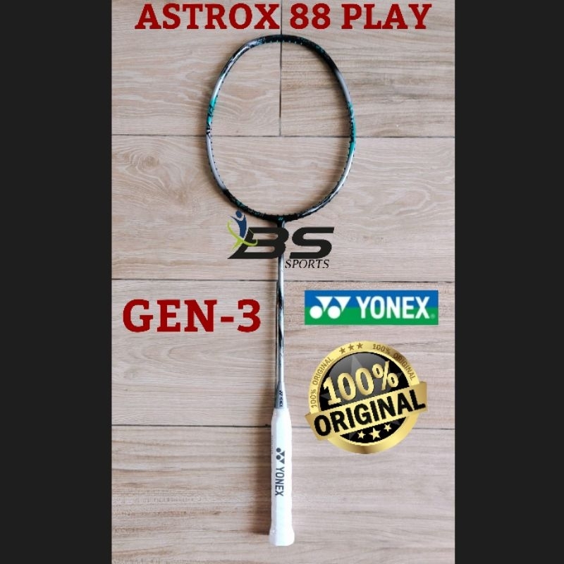 Jual RAKET BADMINTON YONEX ASTROX 88 PLAY 3RD GEN 3 GENERASI 3 BLACK ...