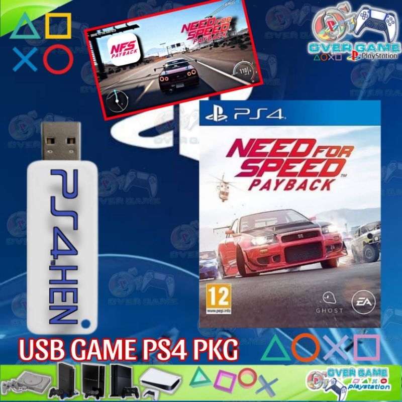 Jual Game PS4 HEN NFS Payback PKG via Flashdisk | Shopee Indonesia