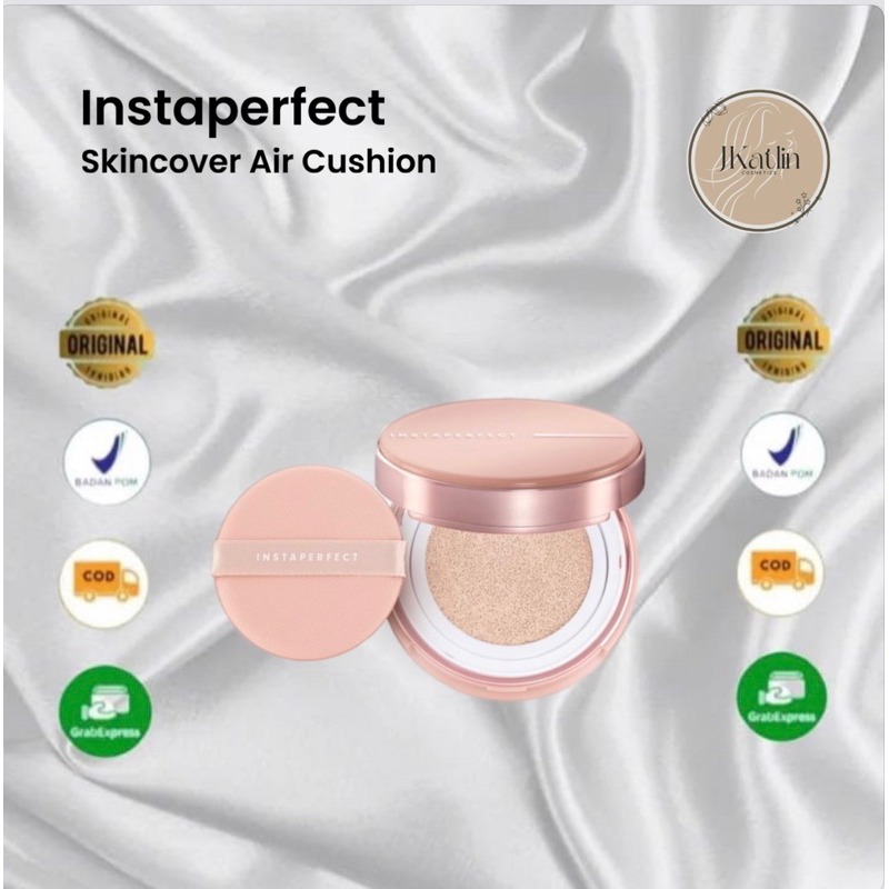 Jual [NEW] Instaperfect Skincover Air Cushion (Real Skin Buildable ...