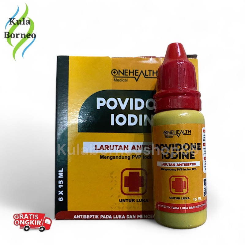 Jual Povidone Iodine Onehealth 15 ml | Shopee Indonesia
