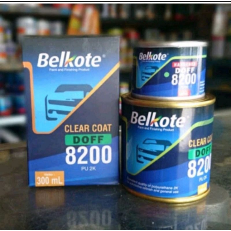 Jual Clear Belkote 8200 Doff 300ml Clear Doff | Shopee Indonesia