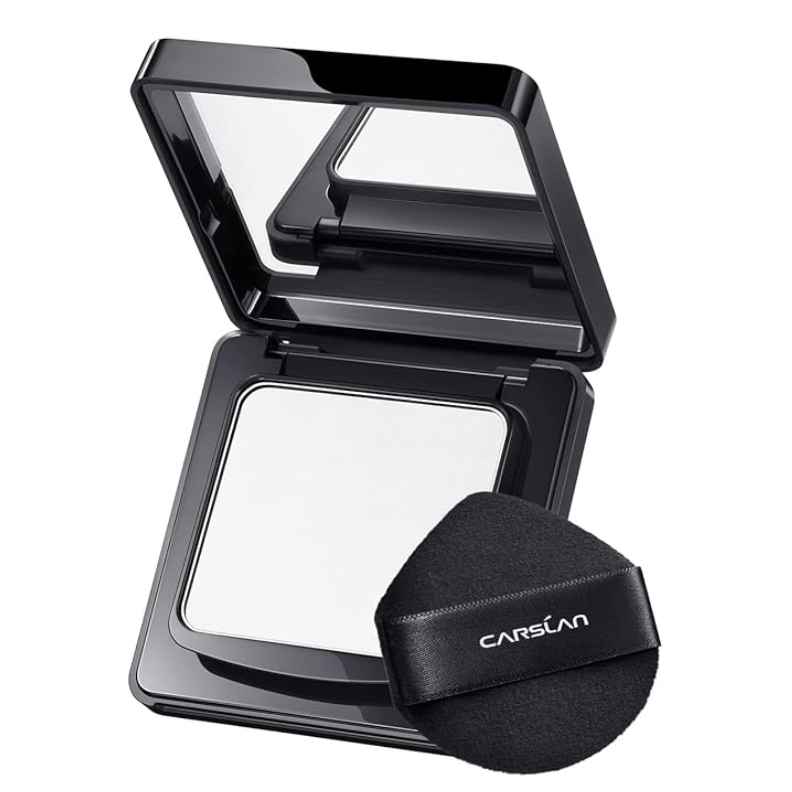 Jual CARSLAN Oil Control Face Pressed Powder Compact Waterproof Pressed ...