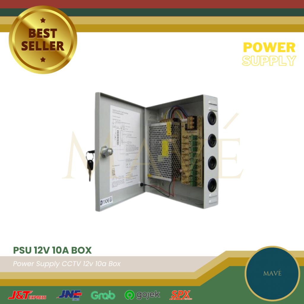 Jual Power Supply 12V 10A Box PSU 12V 10A Box Panel | Shopee Indonesia