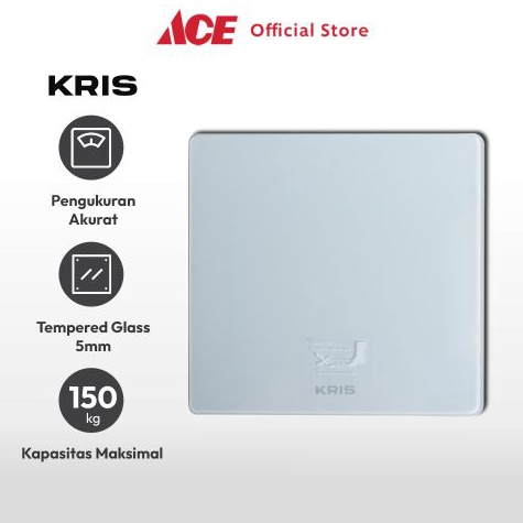 Jual STOK TERBARU Ace Kris Timbangan Badan Digital Body Compact Putih ...