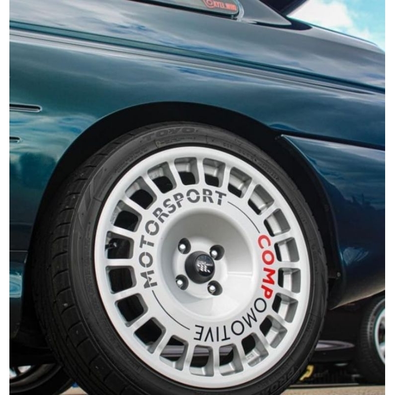 Jual Stiker Velg Compomotive Rally | Shopee Indonesia