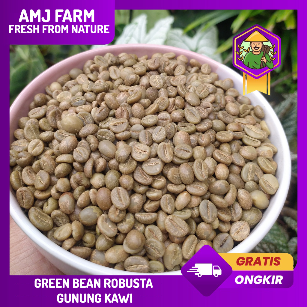 Jual PREMIUM QUALITY 1 Kg Green Bean Kopi Robusta Gunung Kawi / Kopi ...