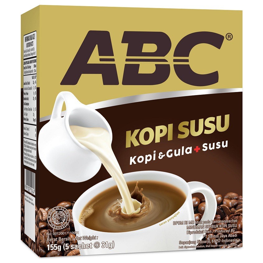 Jual Kopi Kapal Api Isi 5 Special Mix / Kopi ABC Susu / Kopi Susu ...