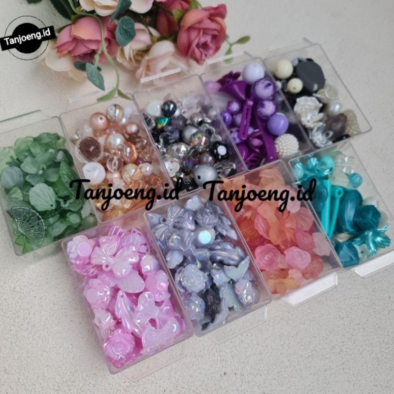 Jual Manik Pearl Mutiara Mix Manik Campur-campur | Shopee Indonesia