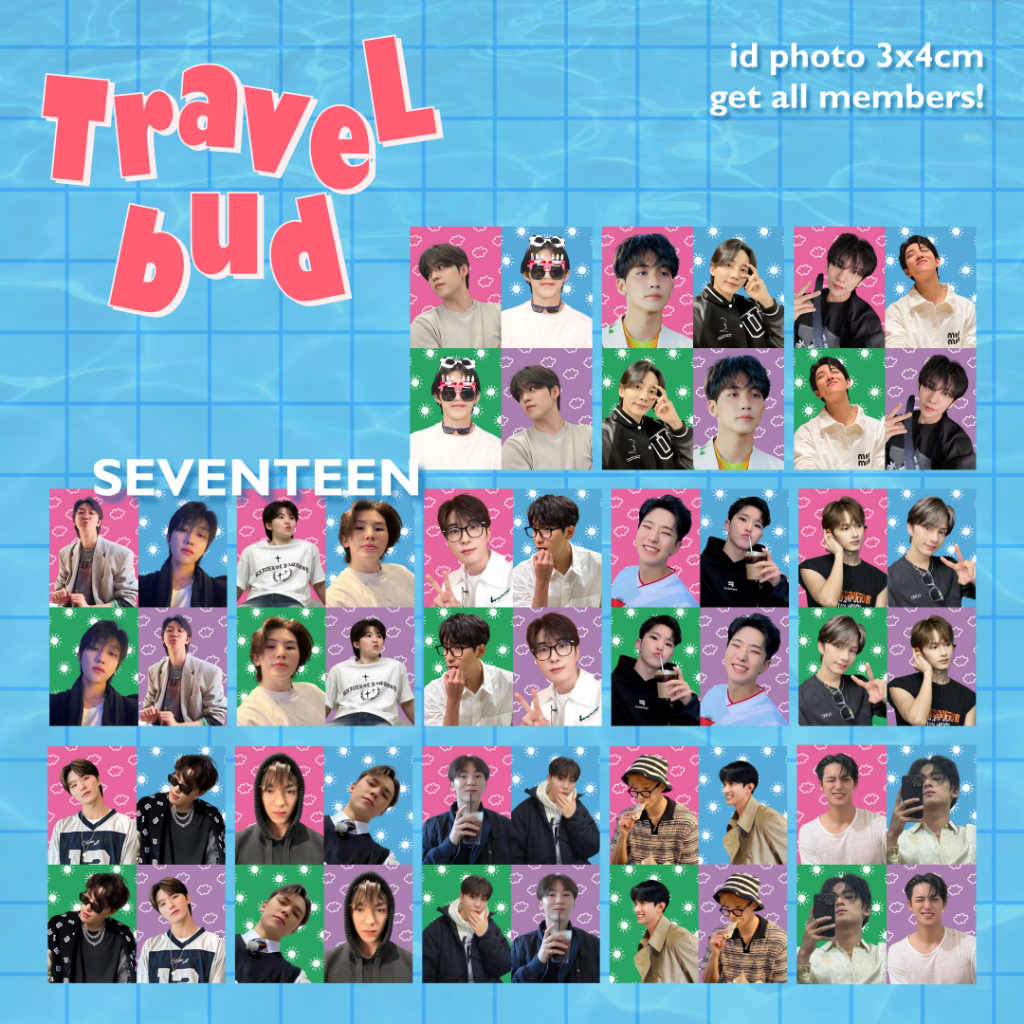 Jual Id Photo Kpop | Seventeen BTS Enhypen TXT Aespa Itzy New Jeans Le ...