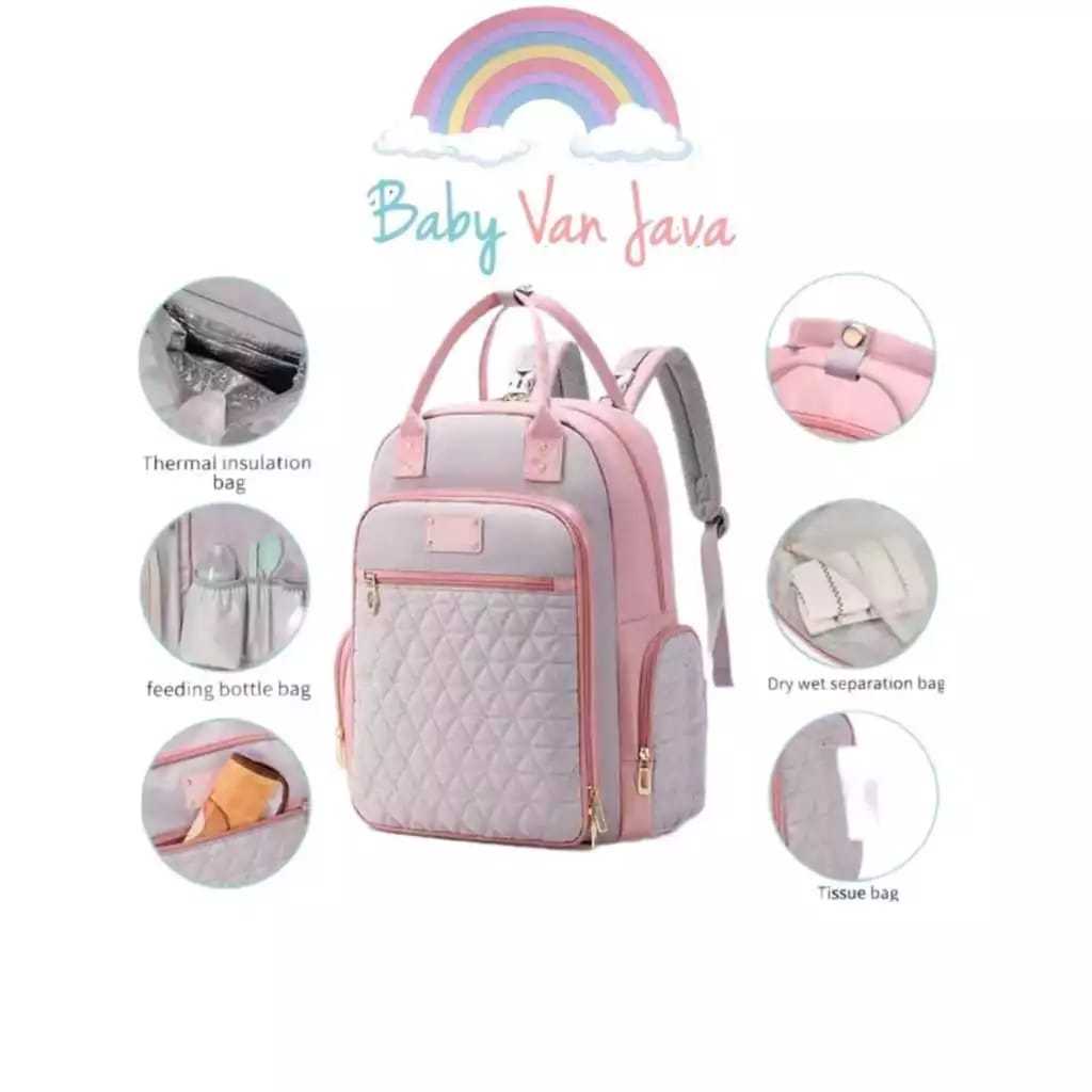 Jual Tas Bayi Premium multi-function Bag Diaper Bag Tas Popok bayi Tas ...