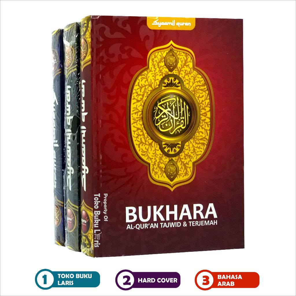 Jual Al-Quran Bukhara A5 HC Tajwid Warna dan Terjemah Ukuran Sedang ...