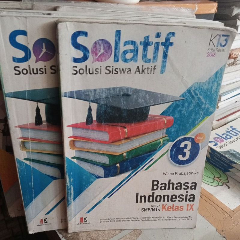 Jual BUKU SOLATIF BAHASA INDONESIA UNTUK SMP KELAS IX/9 | Shopee Indonesia