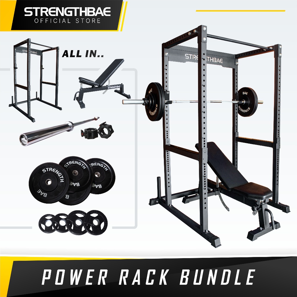 Jual Power Rack Bundle STRENGTHBAE | Shopee Indonesia