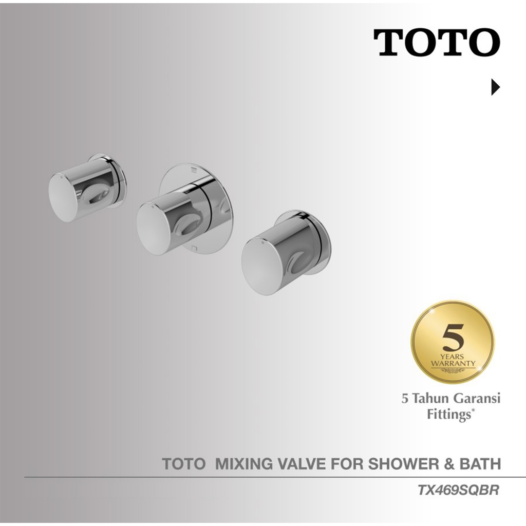 Jual TOTO Le Muse Mixing Valve for Bath & Shower / Keran Shower ...