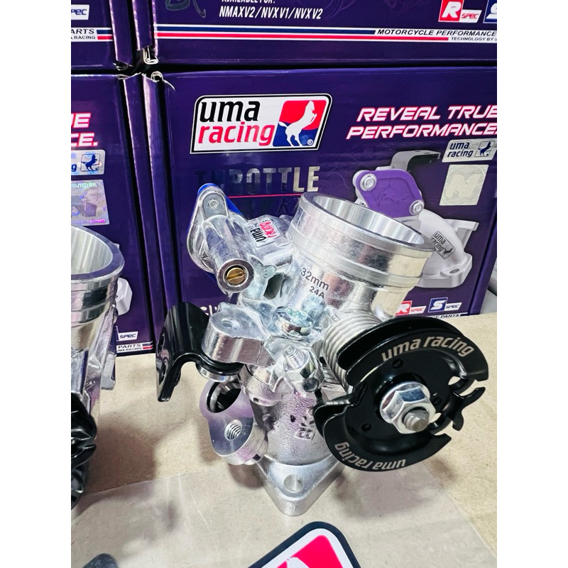 Jual Throttle Body Kit Uma Racing TB Downdraft Uma nmax new, aerox old ...