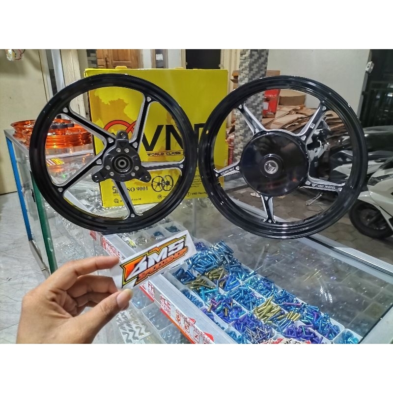 Jual VELG VND AK55 RING 14 DAN RING 17 AEROX OLD/AEROX NEW V1/GEN 1 DAN V2/GEN 2 MODEL ENKEI ...