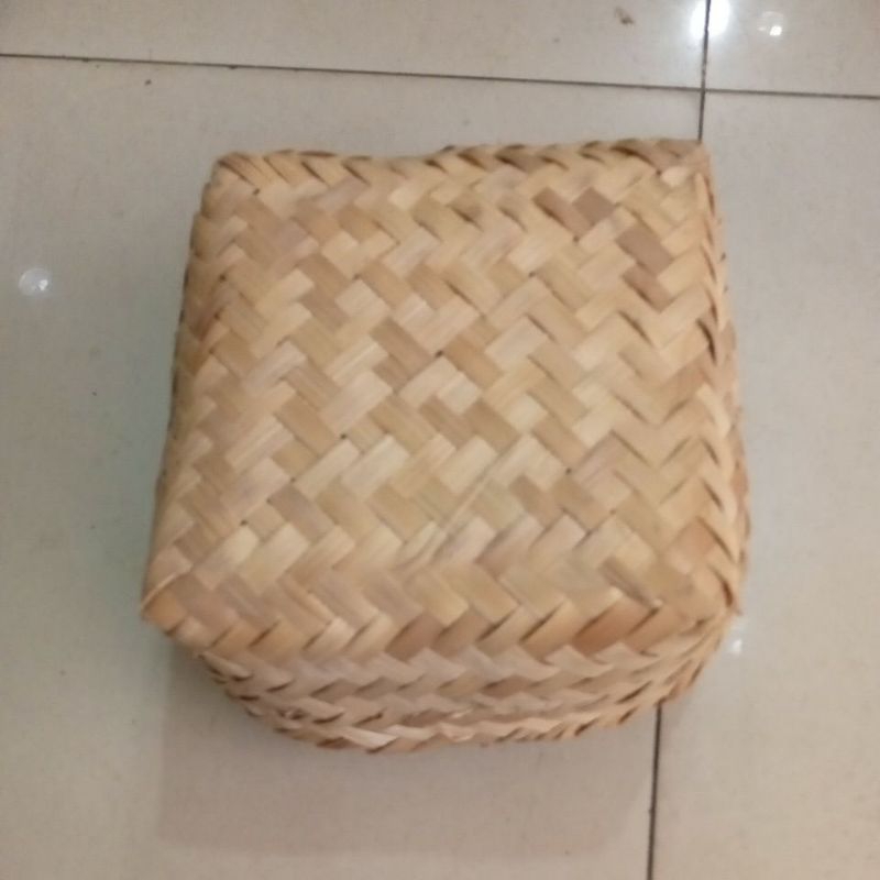 Jual besek anyaman bambu ukuran 18 cm | Shopee Indonesia