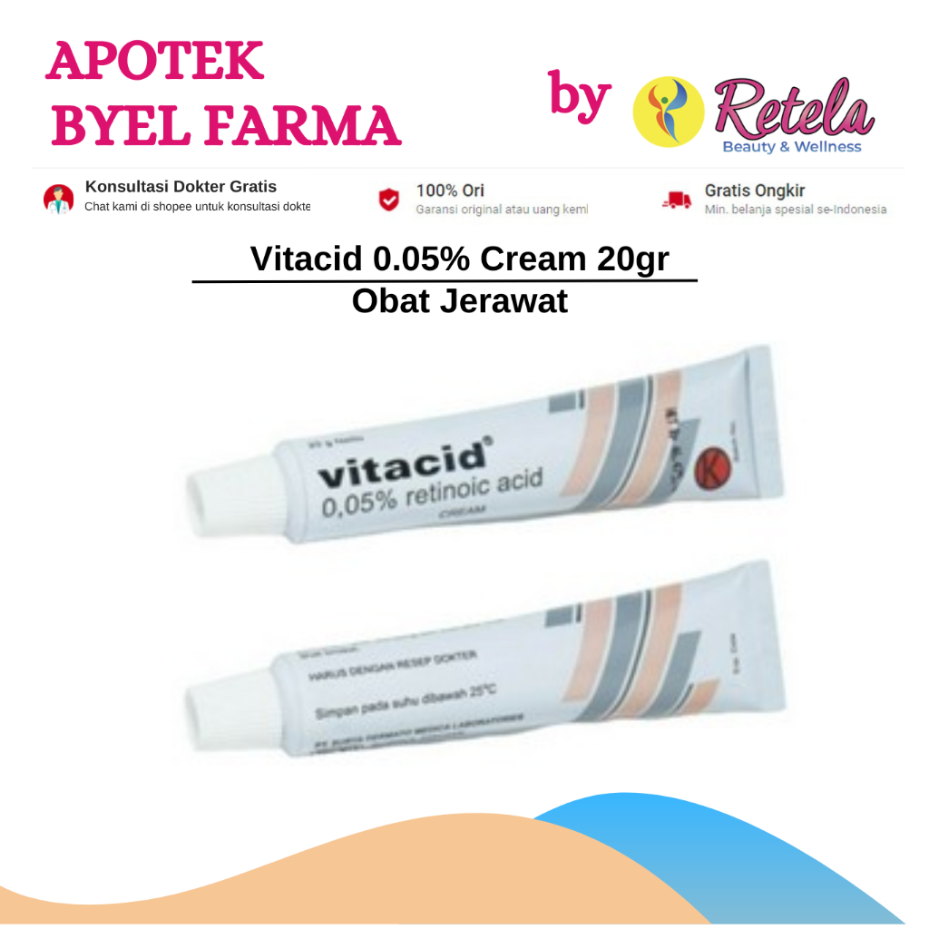 Jual Vitacid 0.05% Cream 20gr | Shopee Indonesia