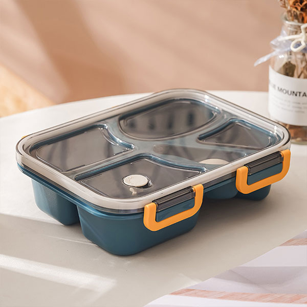 Jual Lunch Box Kotak Bekal Tempat Makanan Anti Tumpah JL-5371 Kapasitas ...