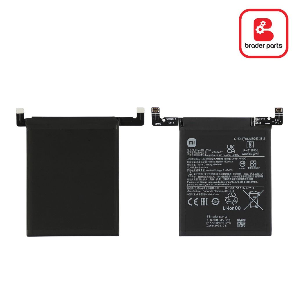 Jual Baterai Xiaomi Mi 11 BM4X | Shopee Indonesia