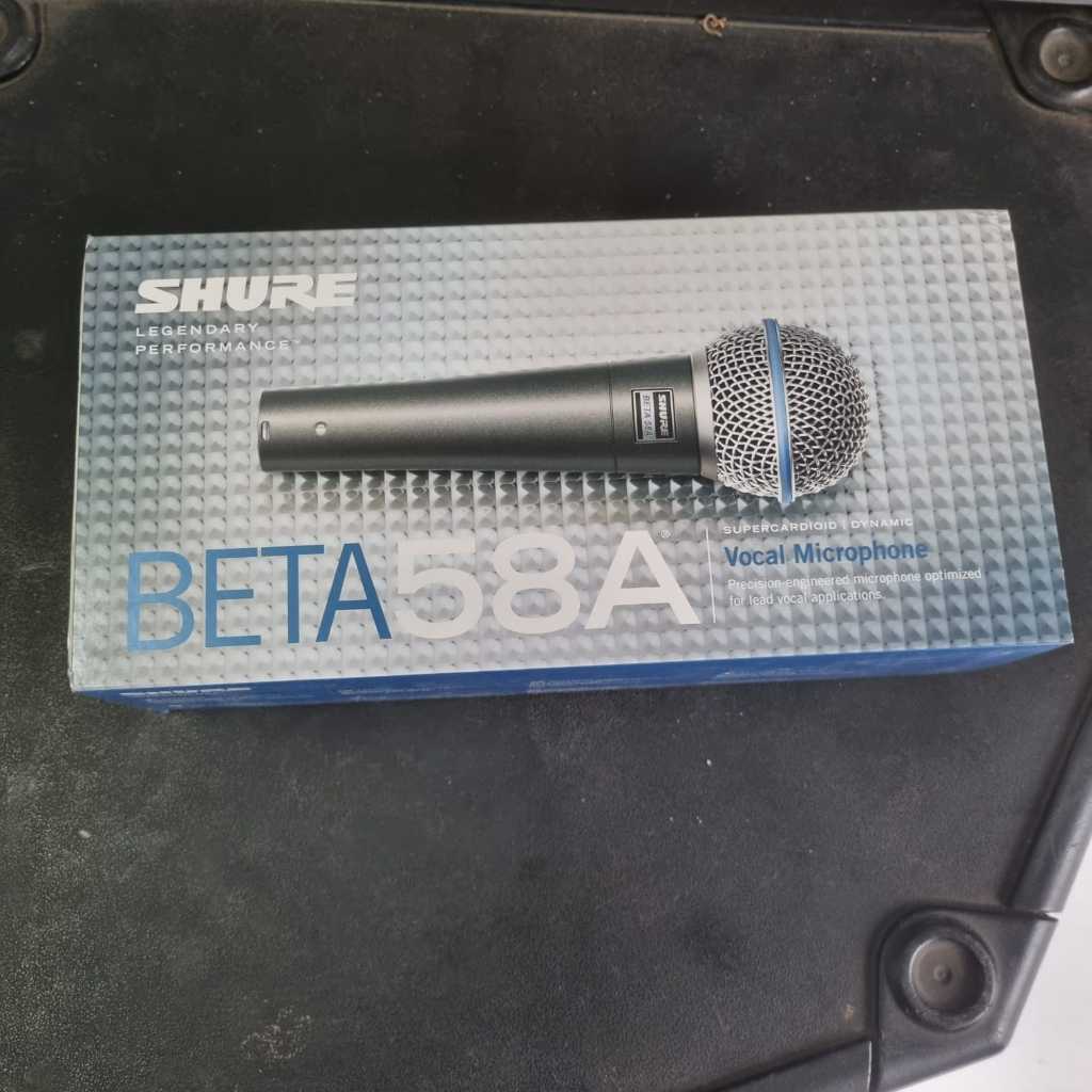 Jual Microphone Shure Beta 58A Profesional Dynamic Microphone Beta-58A ...