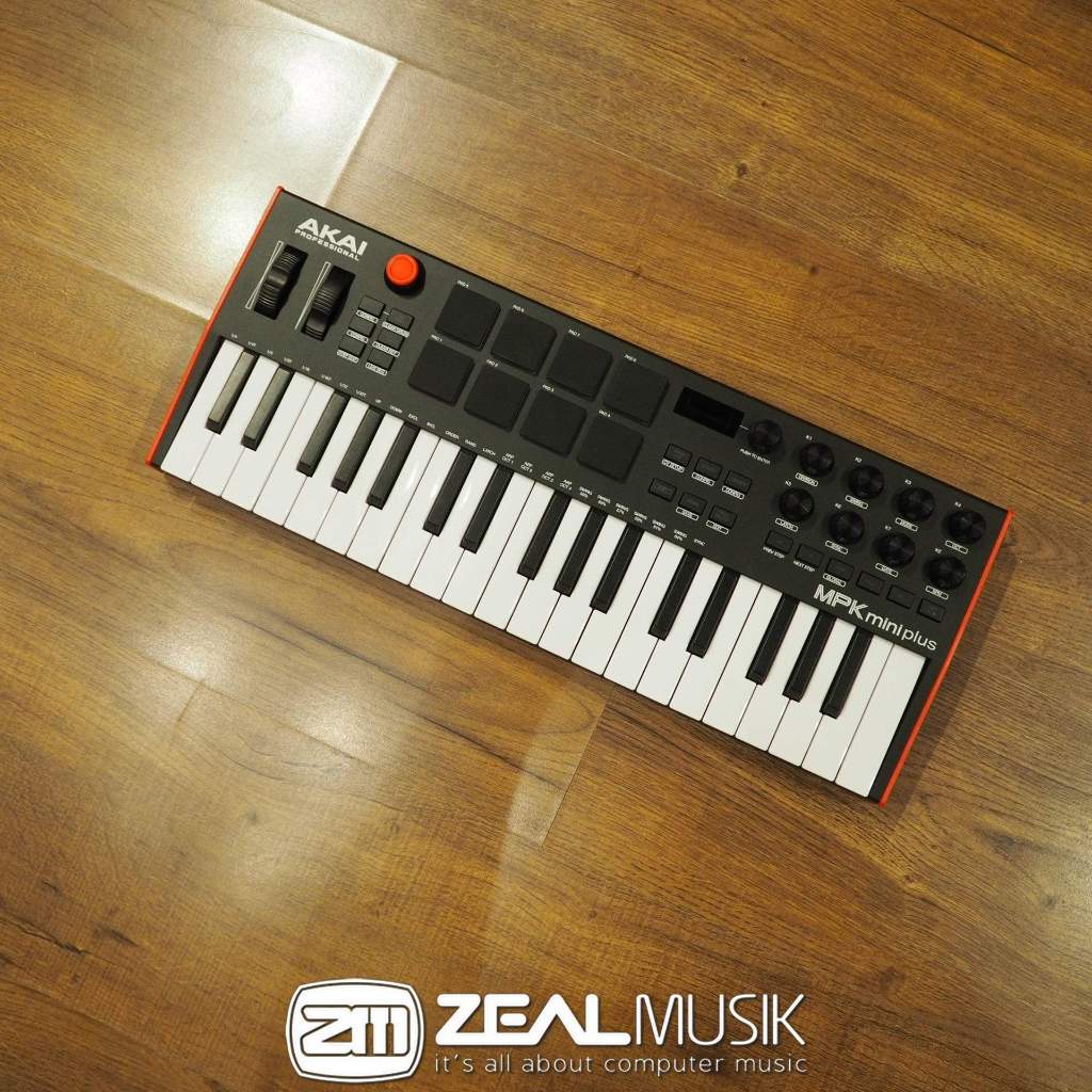 Jual Akai MPK Mini Plus - USB Keyboard MIDI Controller 37 Keys - Zeal Musik Jogja | Shopee Indonesia