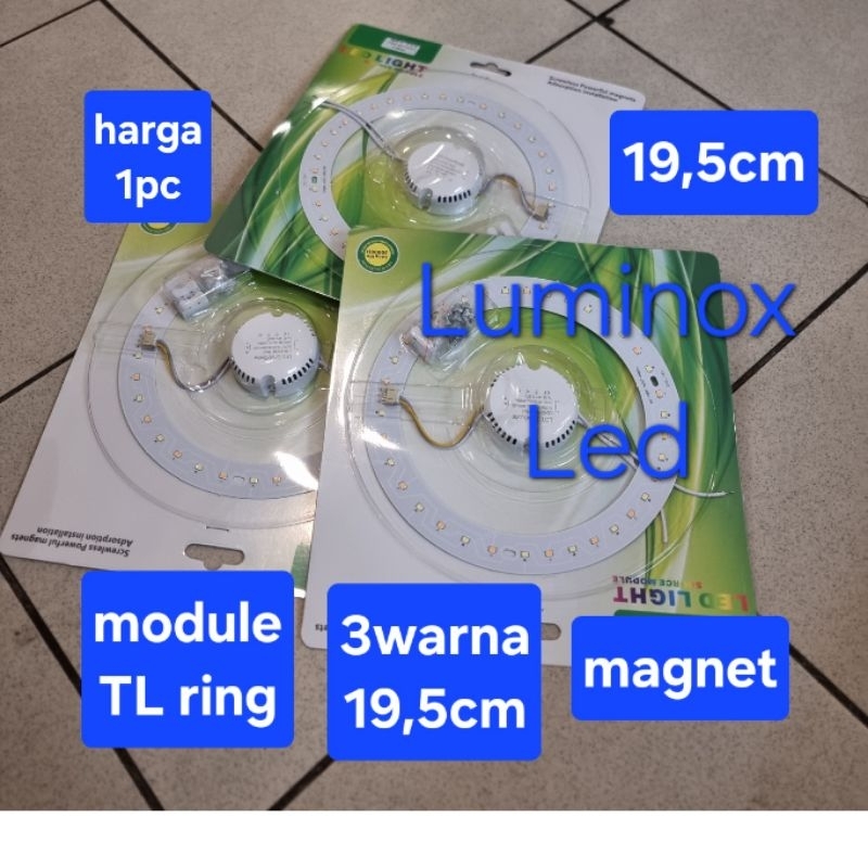 Jual module tl ring led 18watt 18w 3warna refill lampu plafon 18 watt ...