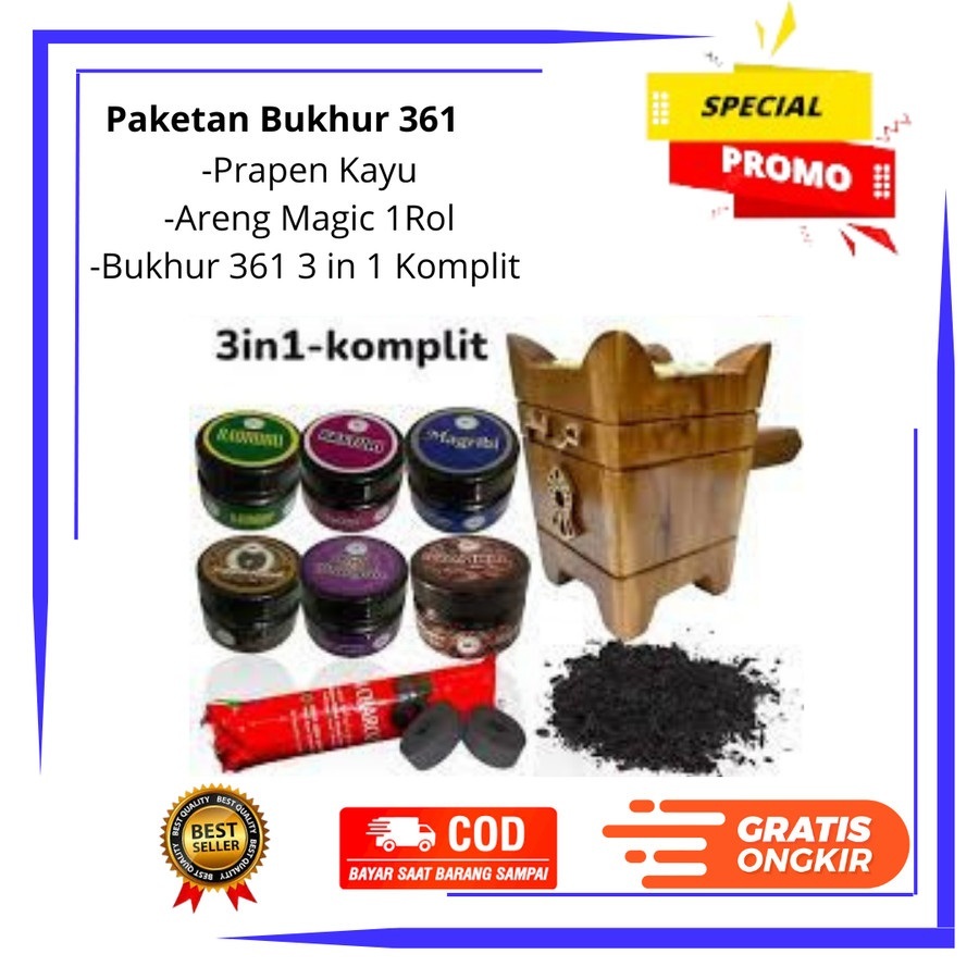 Jual [DISKON] Paket 3in1 Bukhur Buhur Dupa Arab Wewangian Varian 30 ...