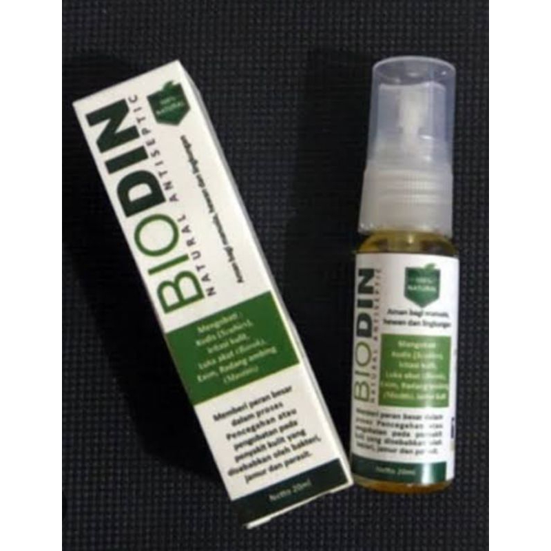 Jual BIODIN Spray 20 ml | SCABINOX Spray 20 ml Obat Scabies Kucing ...